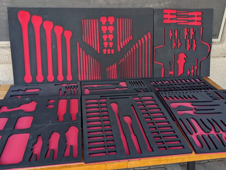 Tool Box Foam Templates for Cutting. - Etsy
