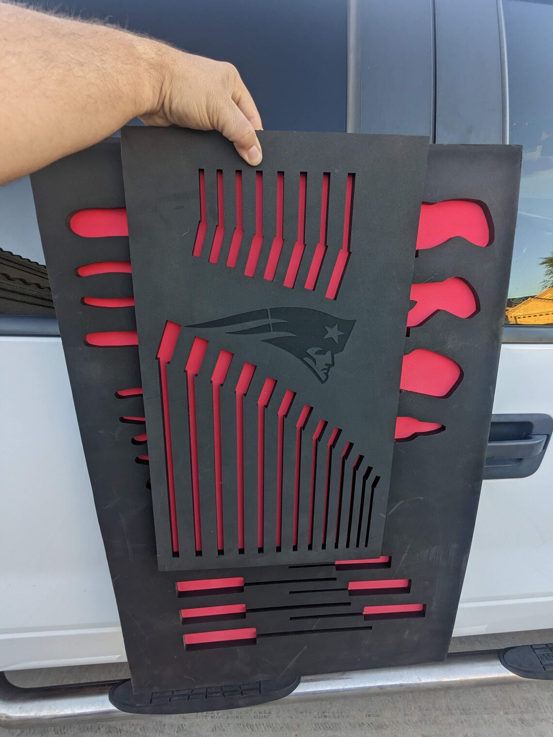 Tool Box Foam Templates for Cutting. Milwaukee Impact, Cordless Ratchet ...