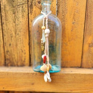 Seashell, Seaglass and Charm Tassel ~ Bookmark - Genuine NJ Shore ...