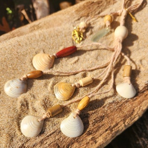 Seashell, Seaglass and Charm Tassel ~ Bookmark - Genuine NJ Shore ...