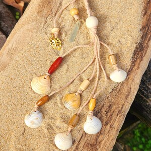 Seashell, Seaglass and Charm Tassel ~ Bookmark - Genuine NJ Shore ...