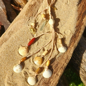 Seashell, Seaglass and Charm Tassel ~ Bookmark - Genuine NJ Shore ...