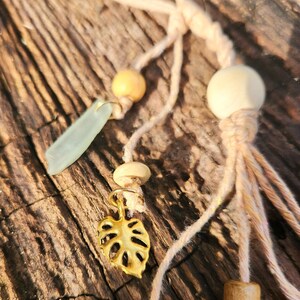 Seashell, Seaglass and Charm Tassel ~ Bookmark - Genuine NJ Shore ...