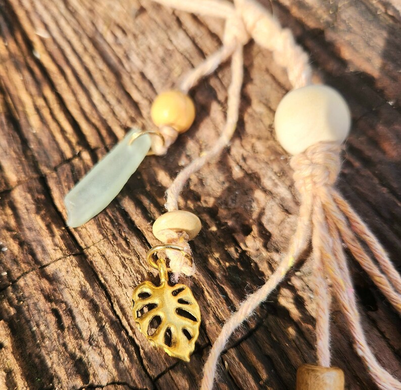 Seashell, Seaglass and Charm Tassel ~ Bookmark - Genuine NJ Shore ...