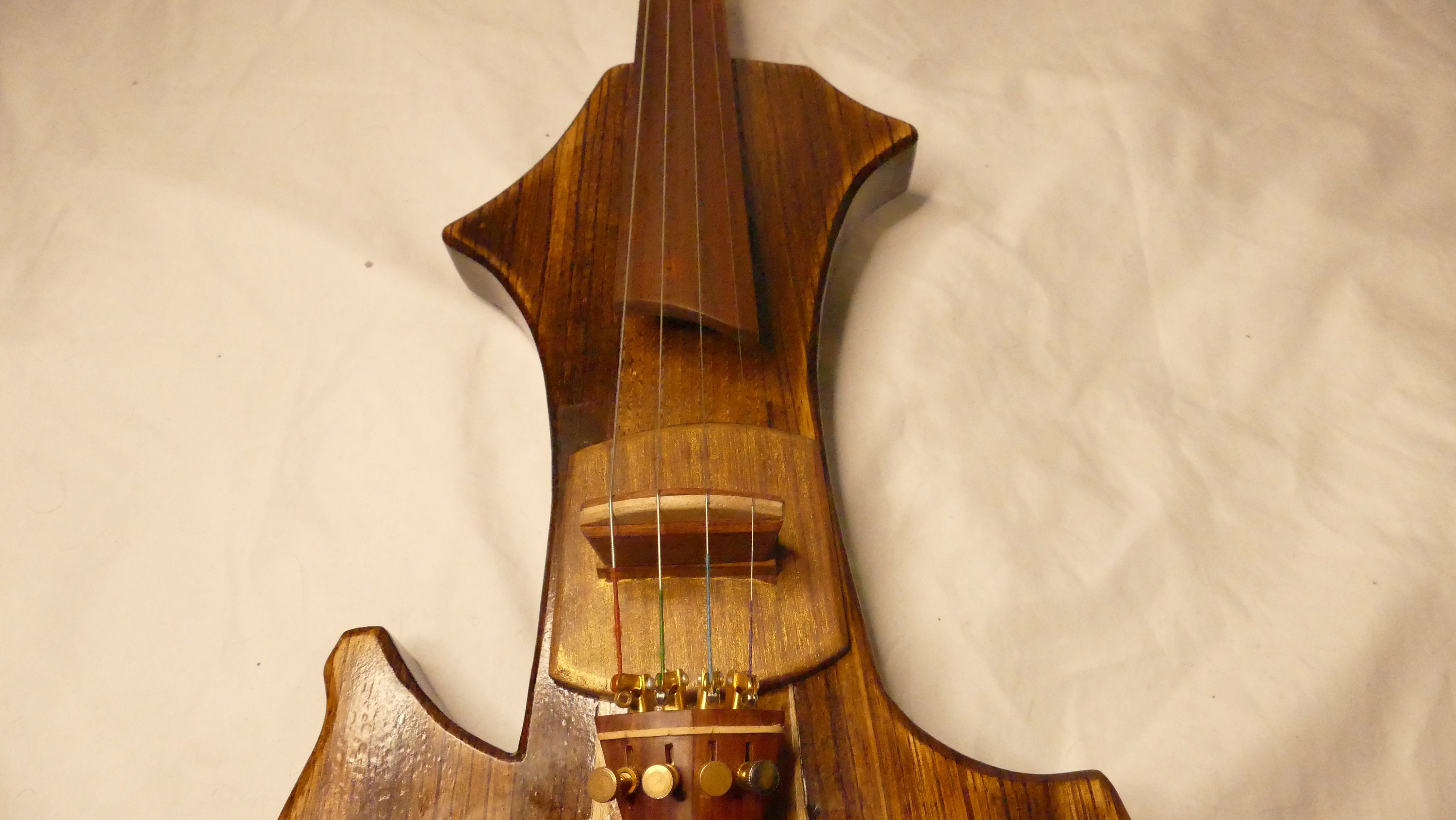 Sacrilegious Light Classic Gold - Active 4-string Electric Violin - Etsy