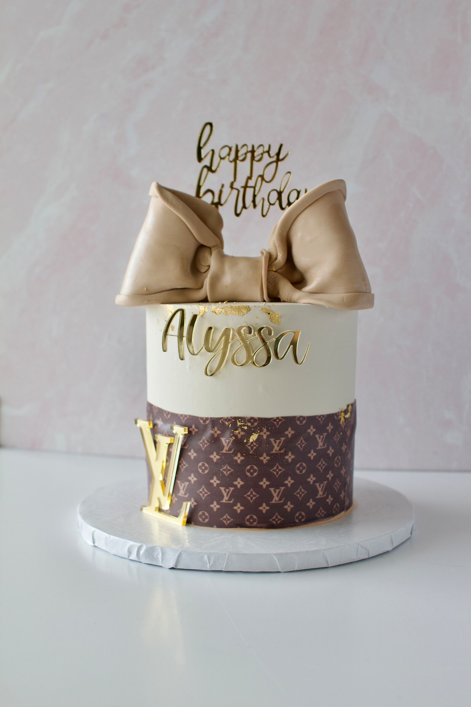 Custom Name Acrylic Cake Topper | Personalized Name Charm | Custom Cake ...