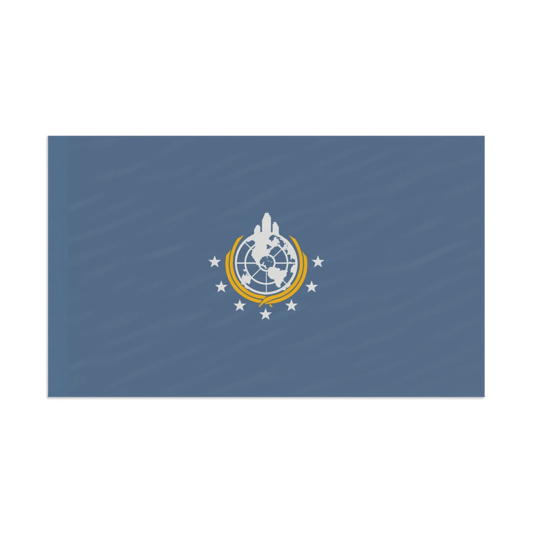 Super Earth Flag Helldivers 2 Banner for Elite Warriors - Etsy Sweden