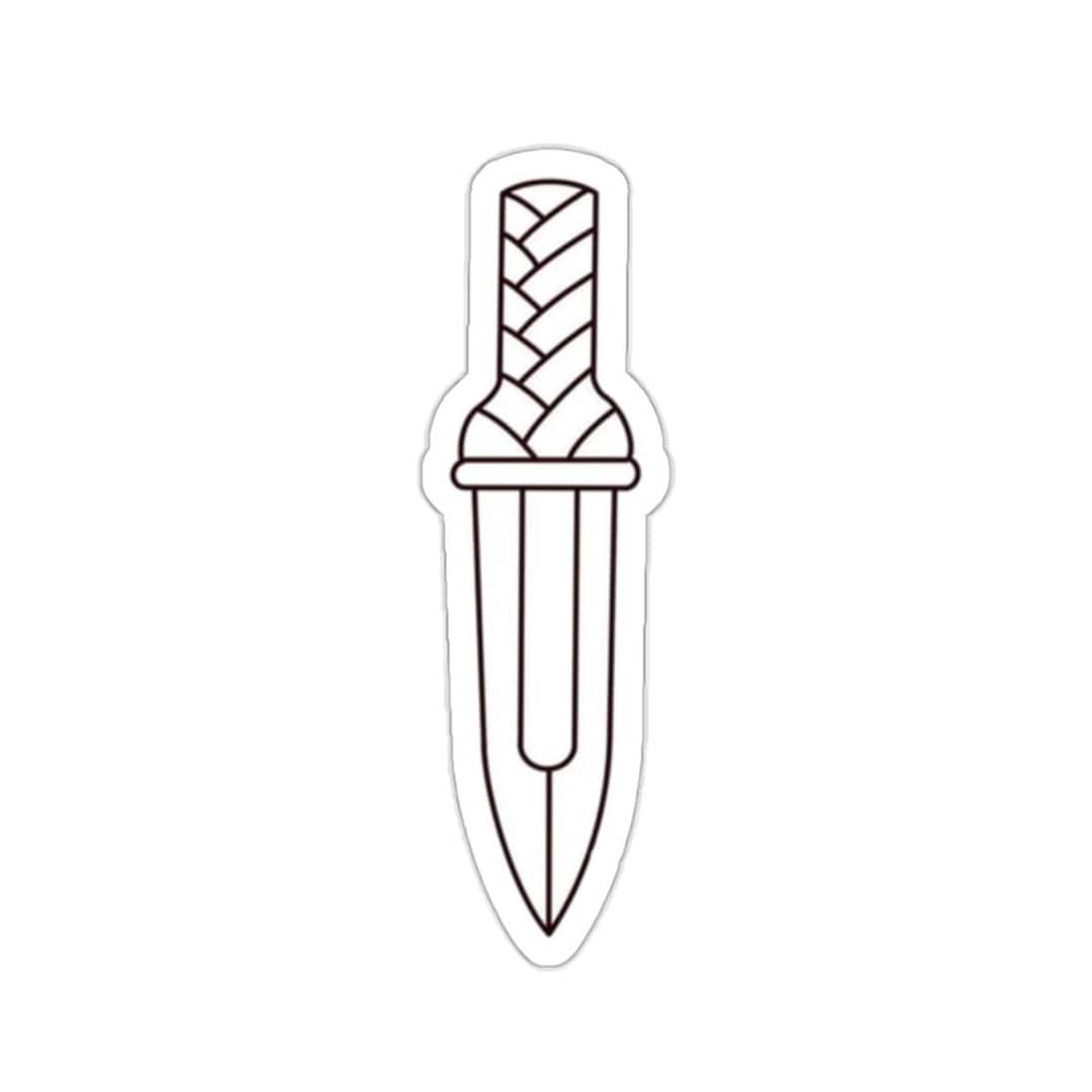 Thorfinn's Dagger Sticker Inspired by Vinland Saga - Etsy