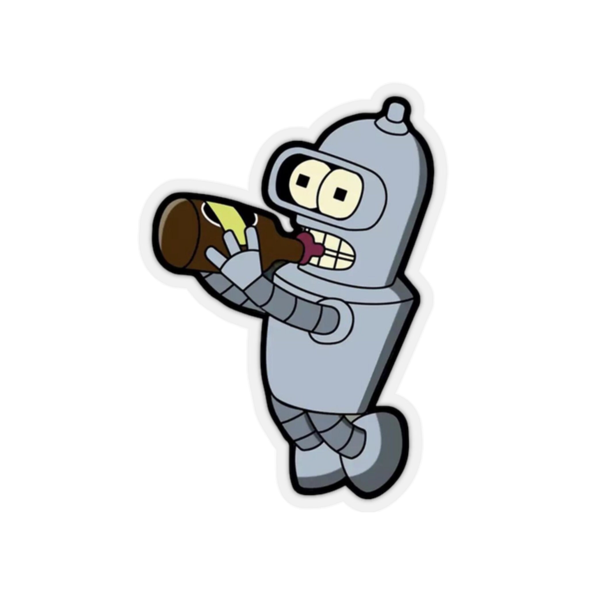 Futurama Baby Bender Sticker Adorable Baby Bender Sticker Futurama Art ...