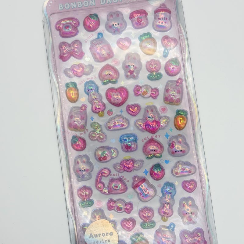 Bonbon Drop Sticker - Etsy