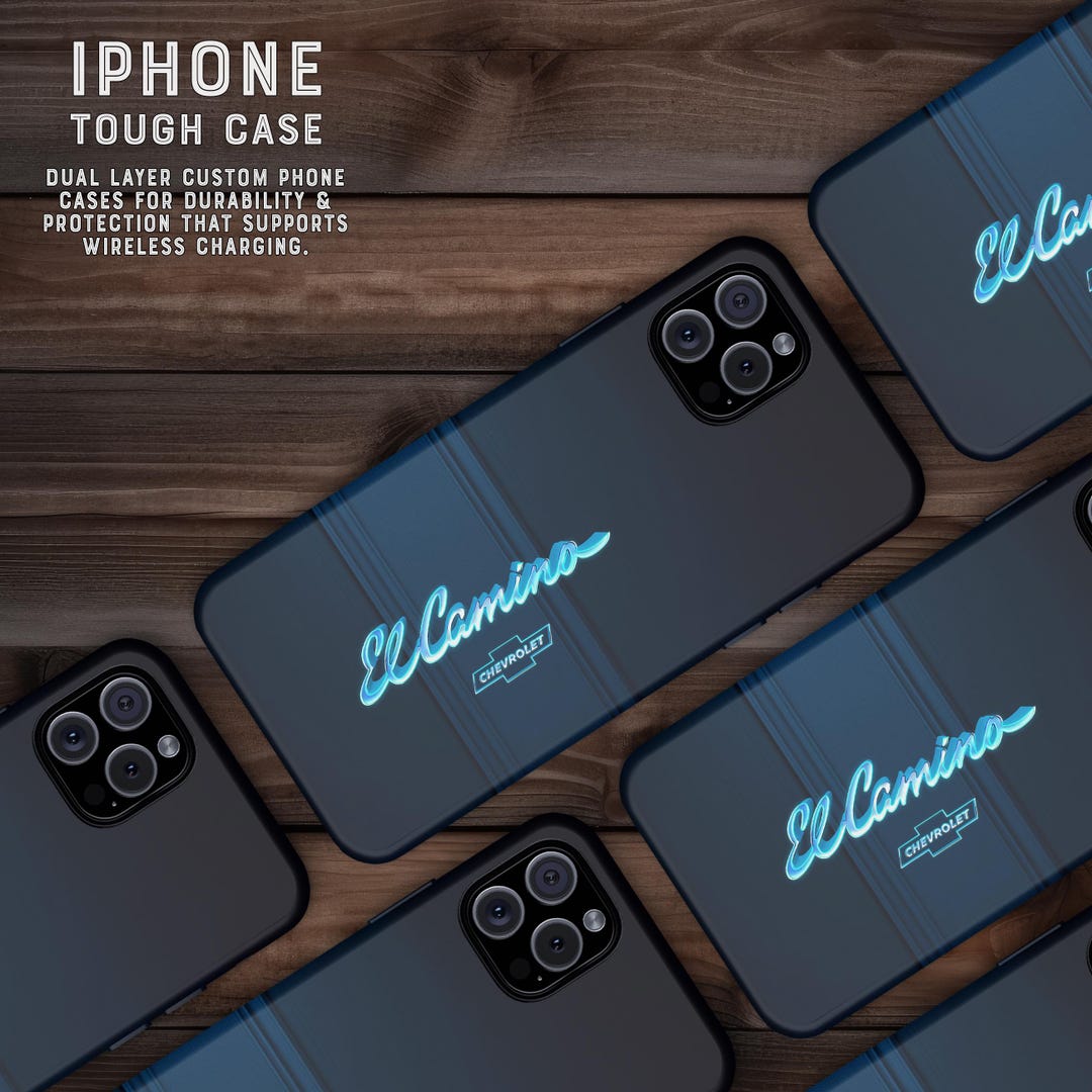 El Camino iPhone Case: Vintage Chevy Logo, Impact Resistant - Etsy