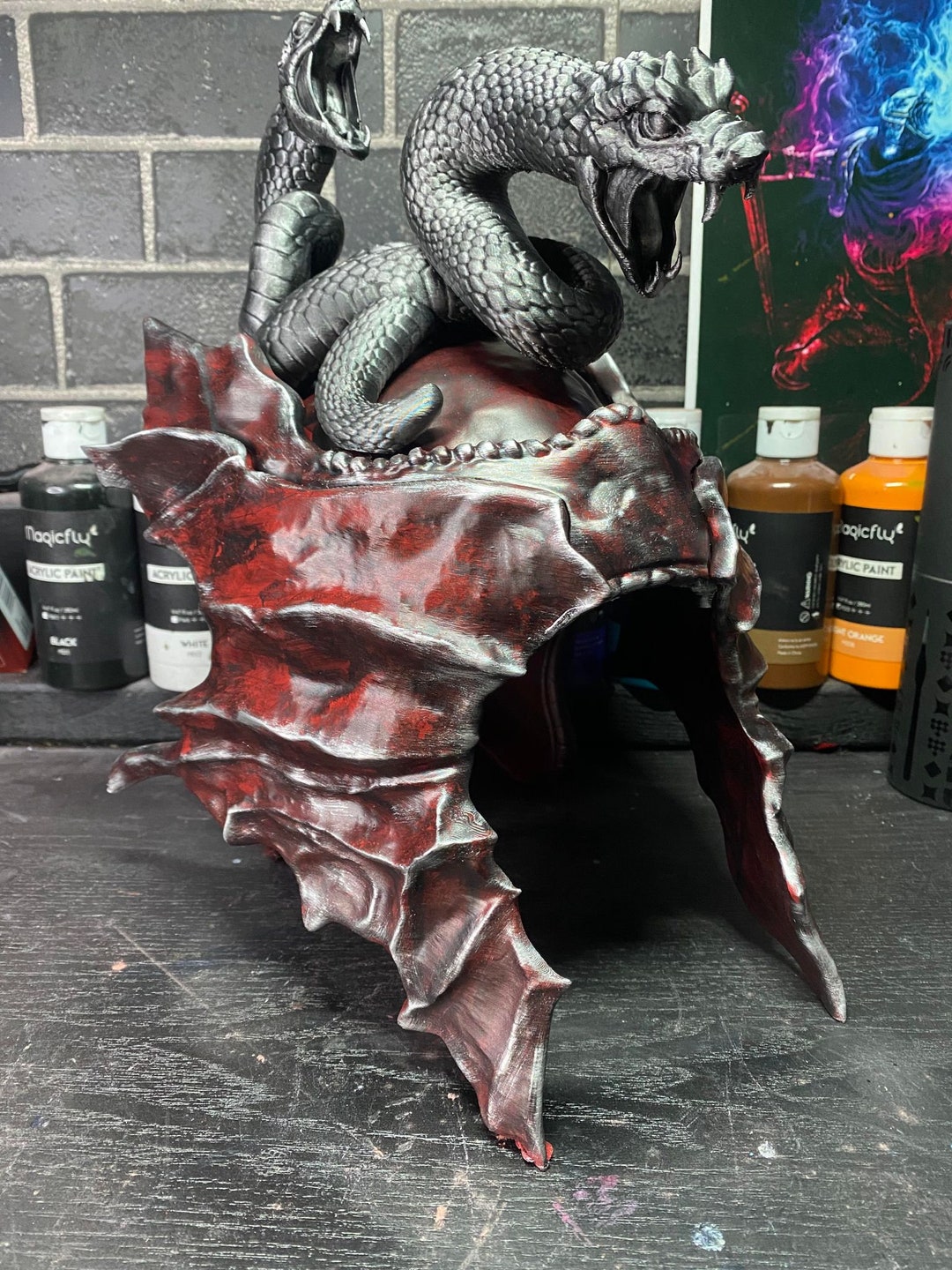 Hand-painted 3D Printed “messmer the Impaler” Helmet Replica From Elden ...