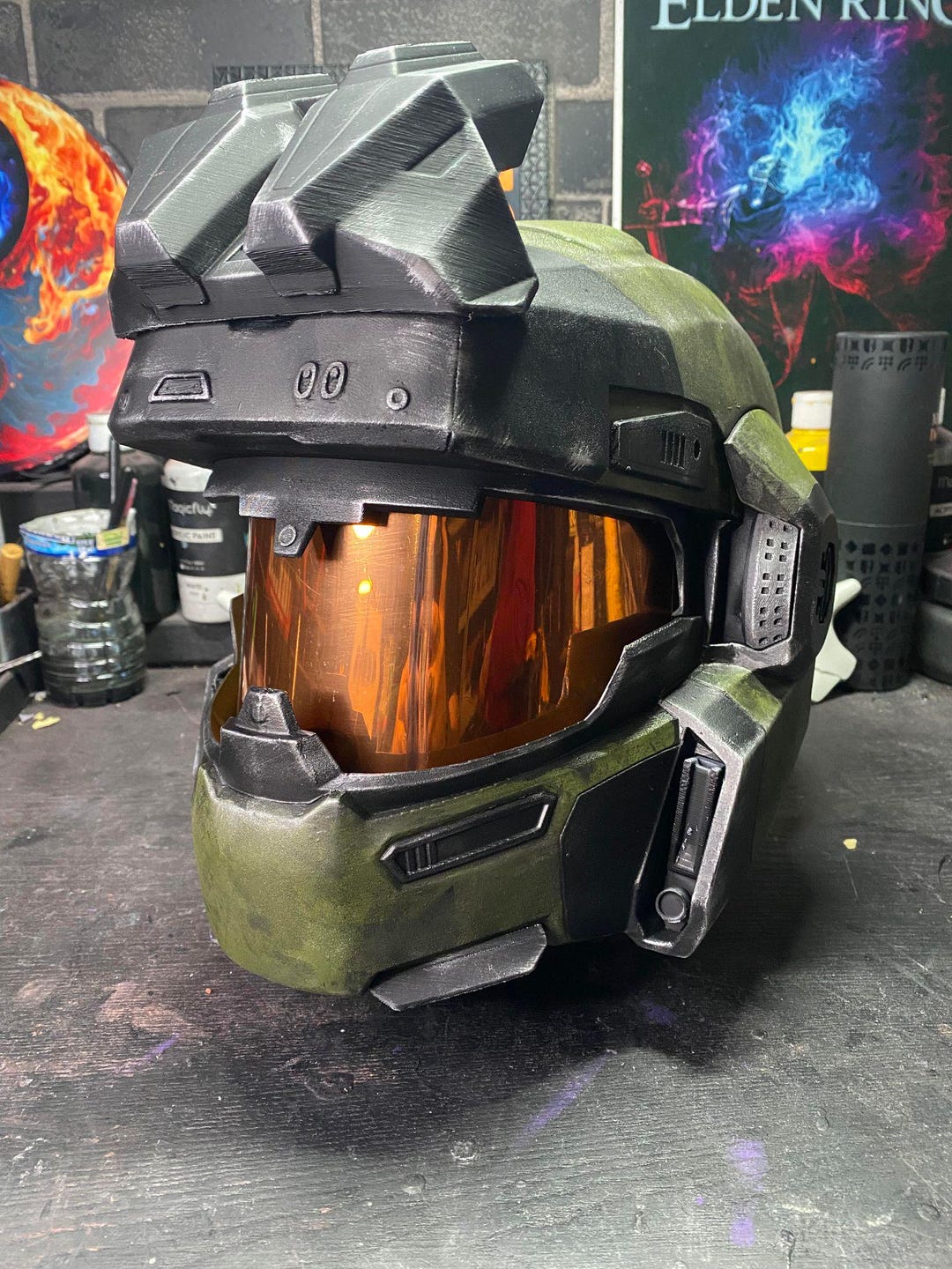 Jorge Grenadier Helmet - Cosplay - Halo Reach - Etsy