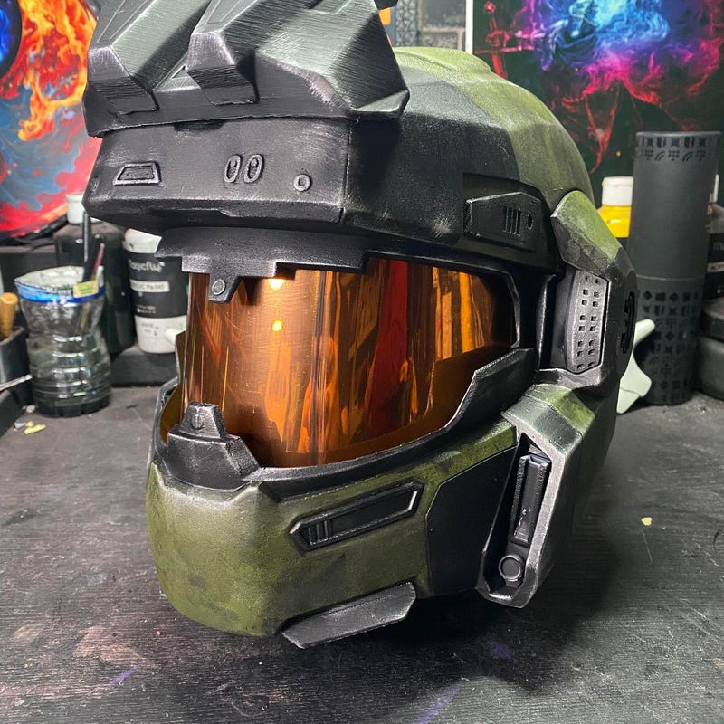 Halo Helmet - Etsy