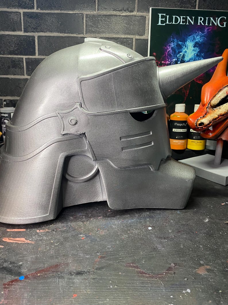 Alphonse Elric - Full Metal Alchemist -helmet Display - Etsy
