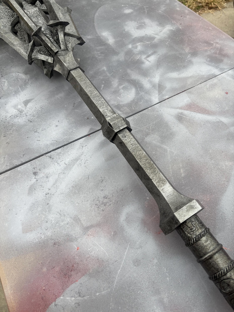 Sauron’s Mace Cosplay Prop - Display Piece - With Wall Mount - Etsy