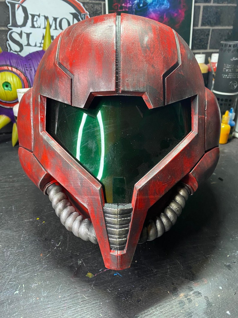 Cosplay Helmet Metroid Prime Samus - Etsy