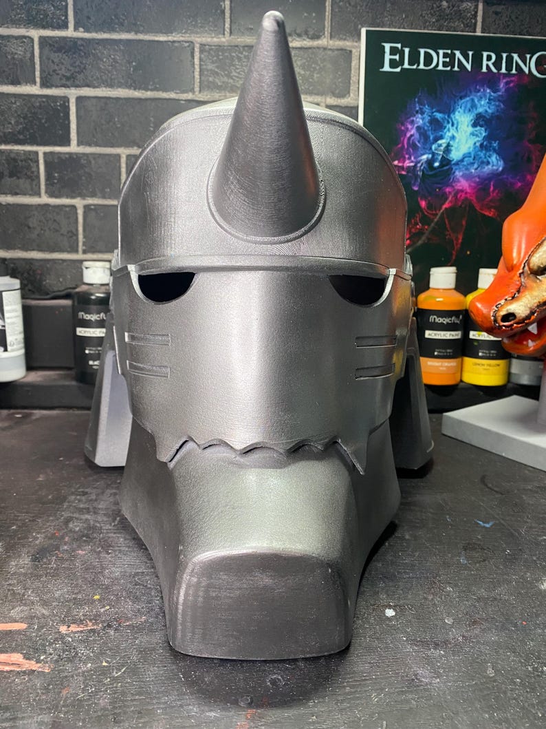 Alphonse Elric - Full Metal Alchemist -helmet Display - Etsy