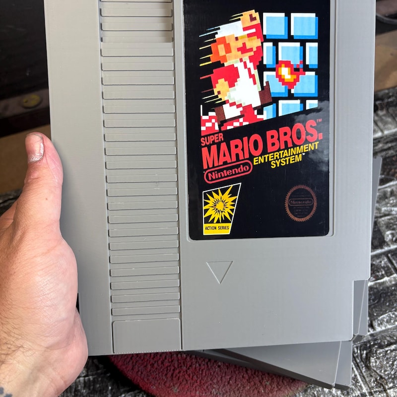 Nintendo Nes Super Mario Bros Game Cartridge - Etsy