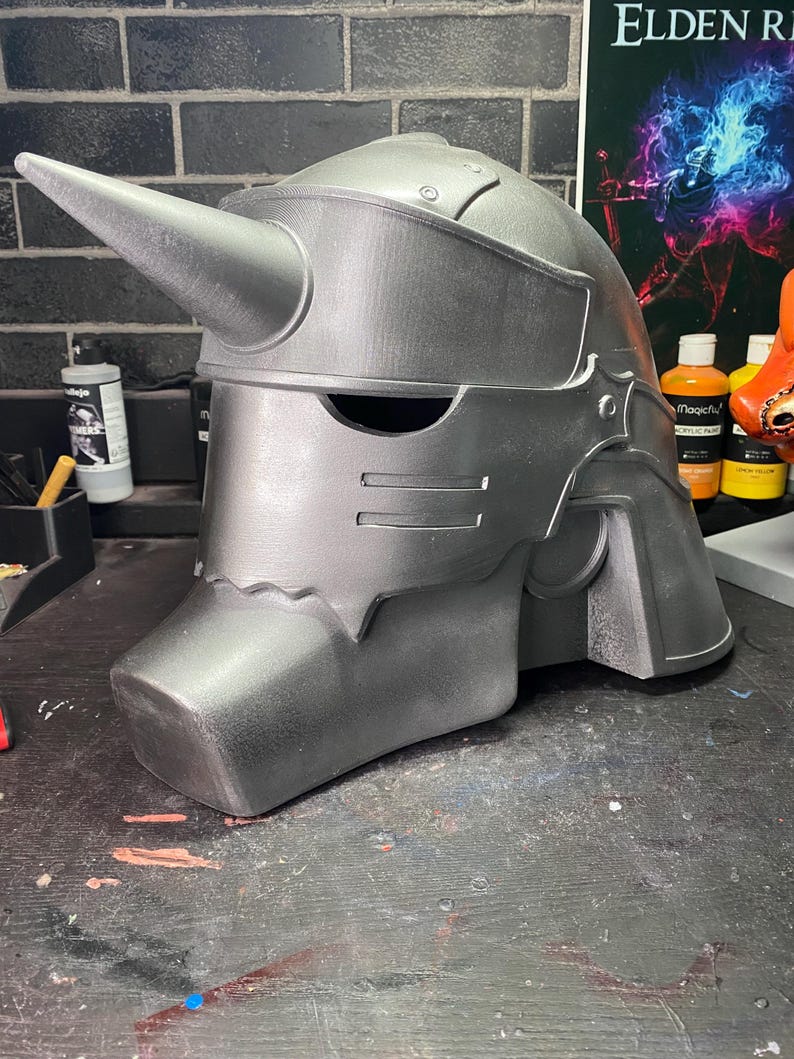 Alphonse Elric - Full Metal Alchemist -helmet Display - Etsy