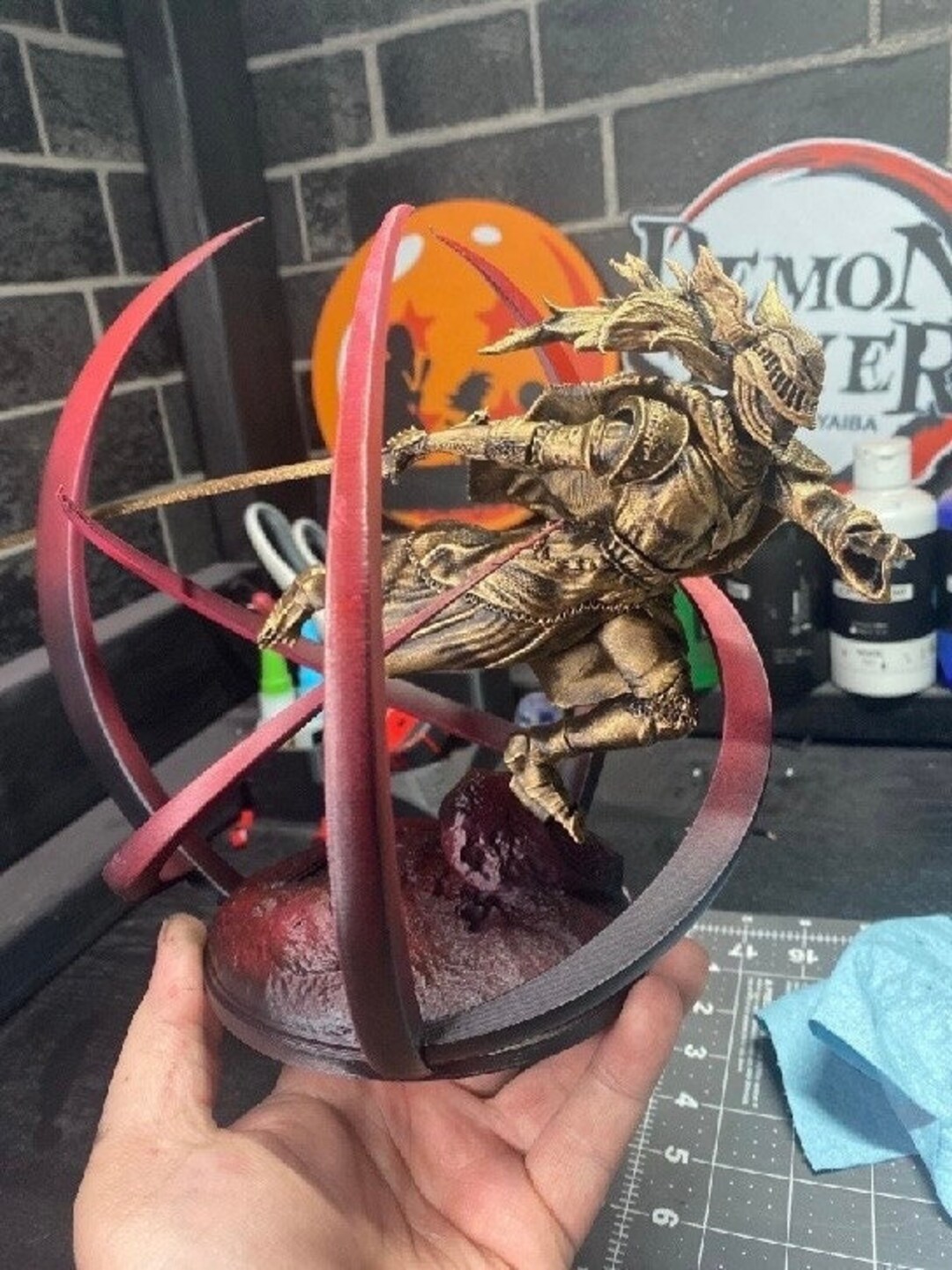 Melania, Goddess of Rod Statue - Etsy