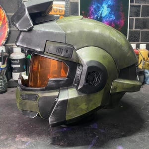 Jorge Grenadier Helmet - Cosplay - Halo Reach - Etsy