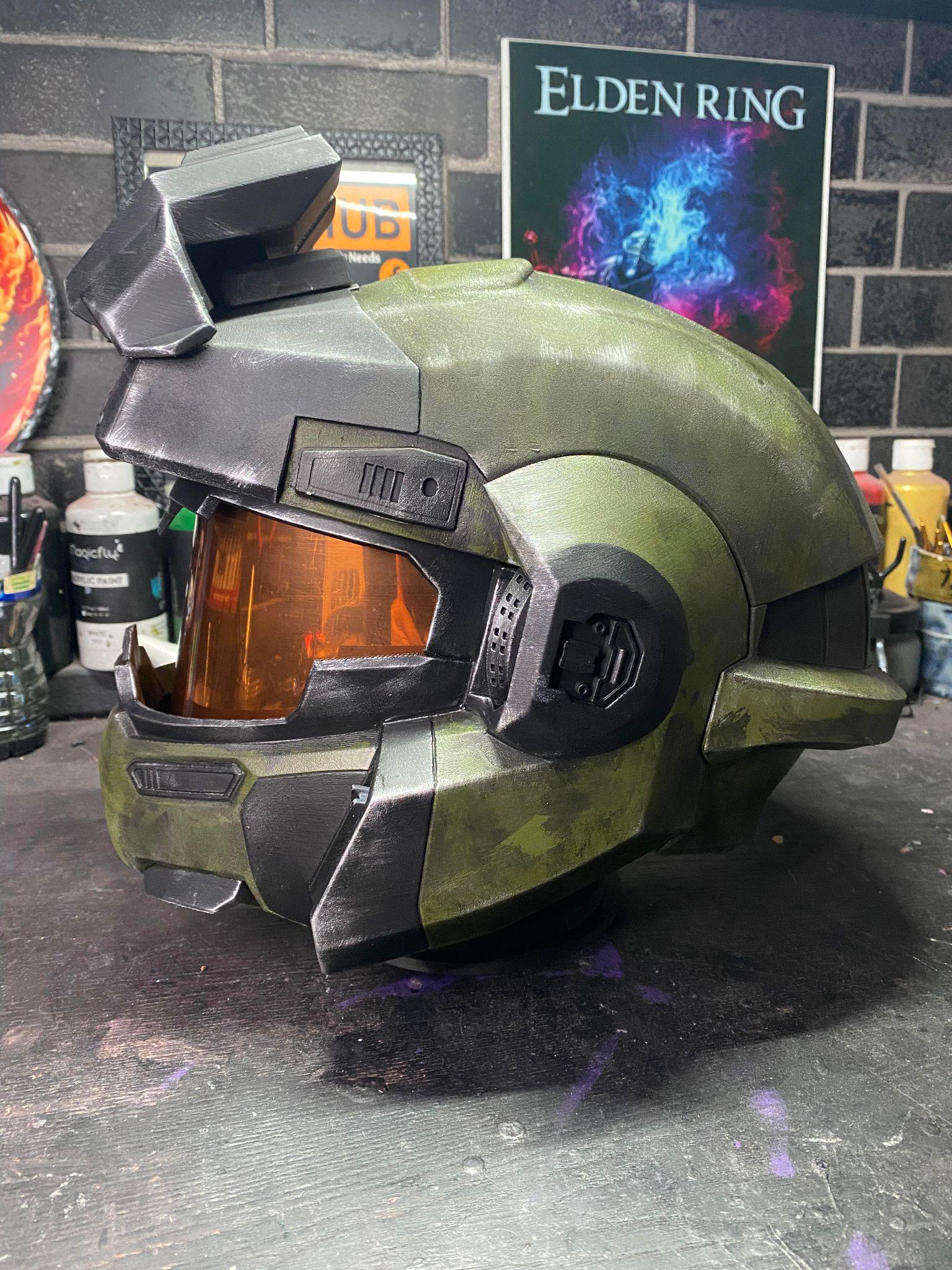 Jorge Grenadier Helmet - Cosplay - Halo Reach - Etsy