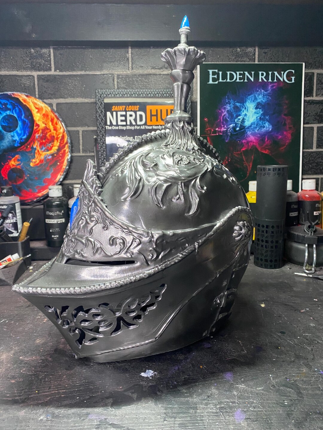 Carian Knight - Cosplay Helmet - Elden Ring Full Sized for Logan Howard ...