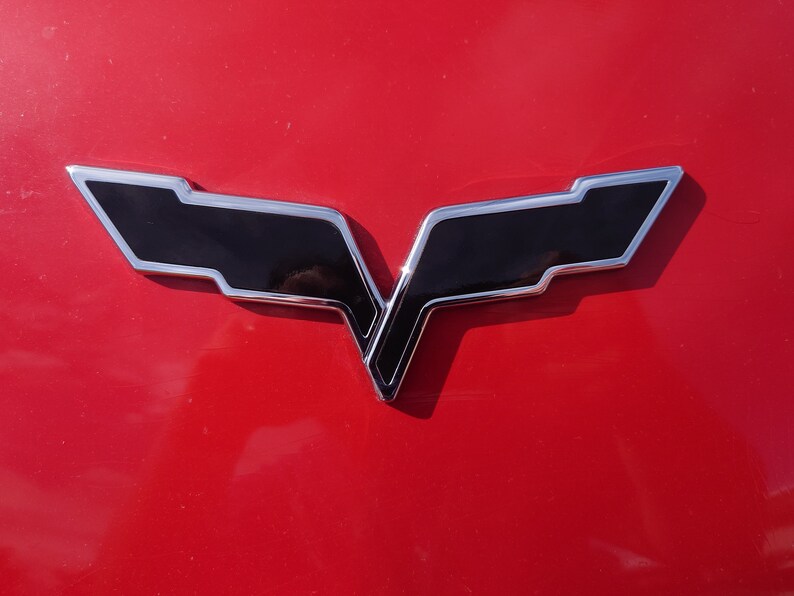 C6 Corvette Flag Emblem Overlay - Etsy