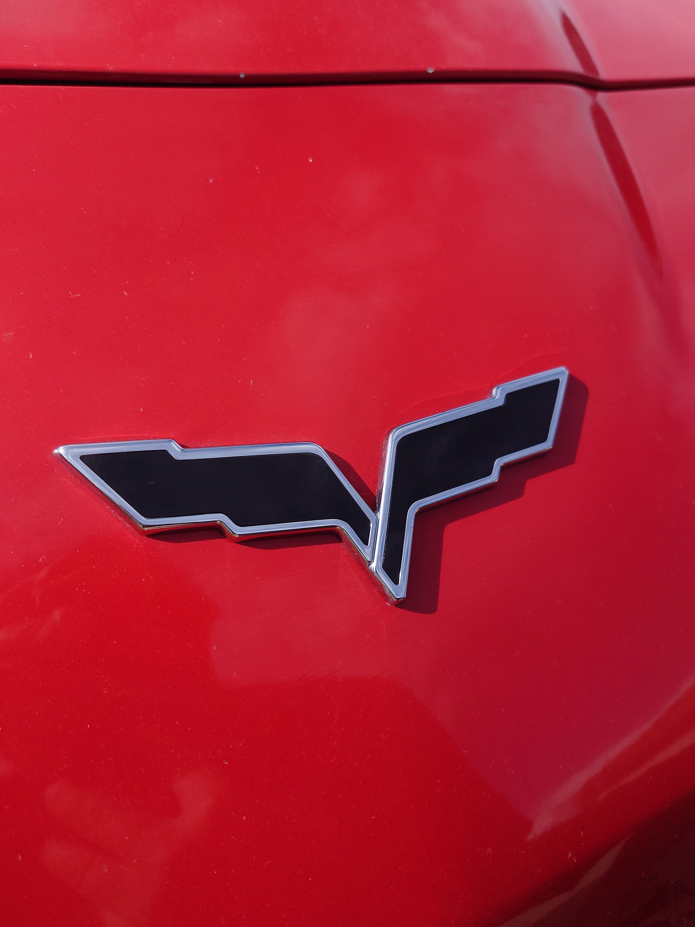 C6 Corvette Flag Emblem Overlay - Etsy