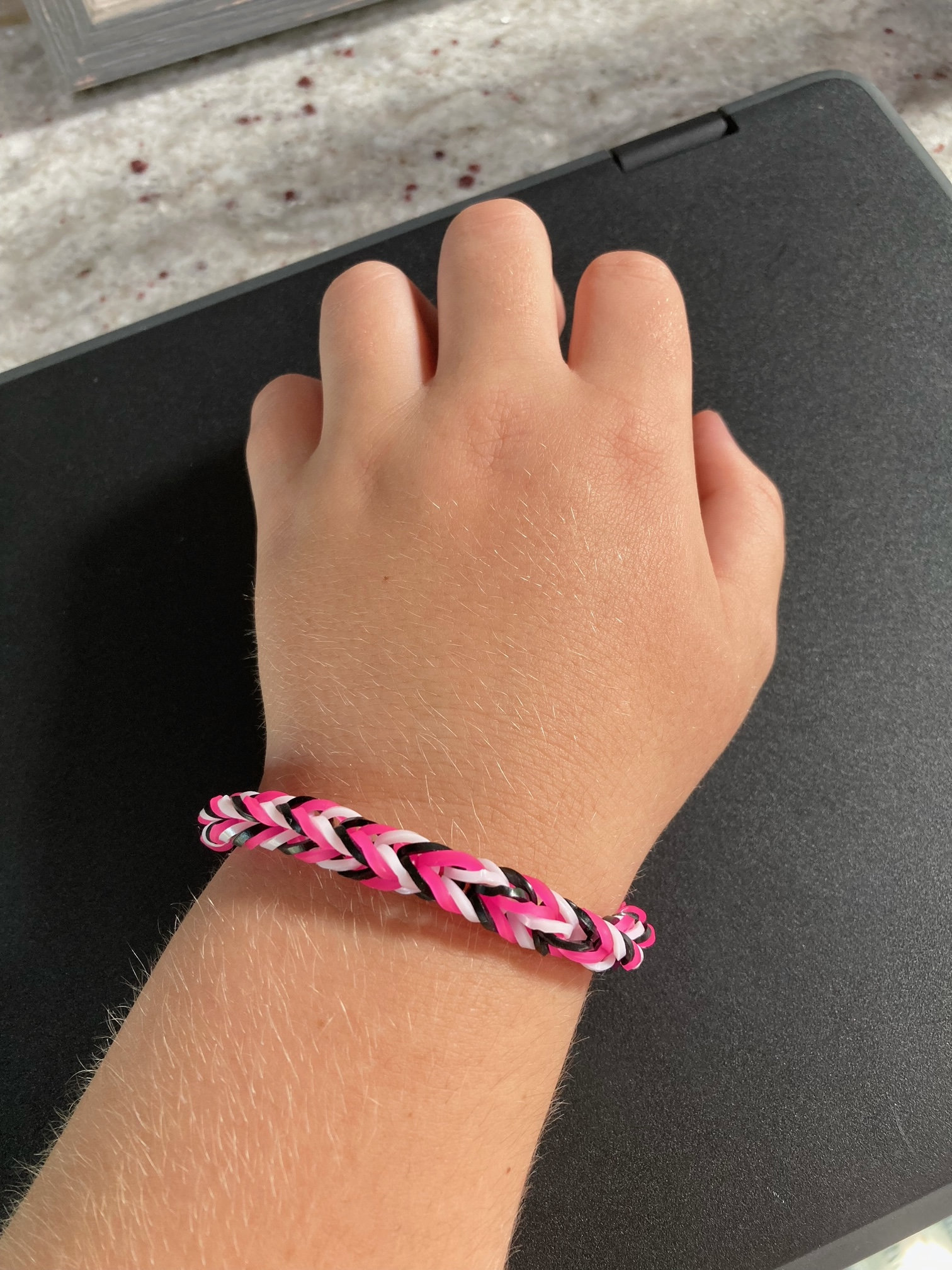 Fishtail Rubber Band Bracelet. Customize Your Colors! - Etsy