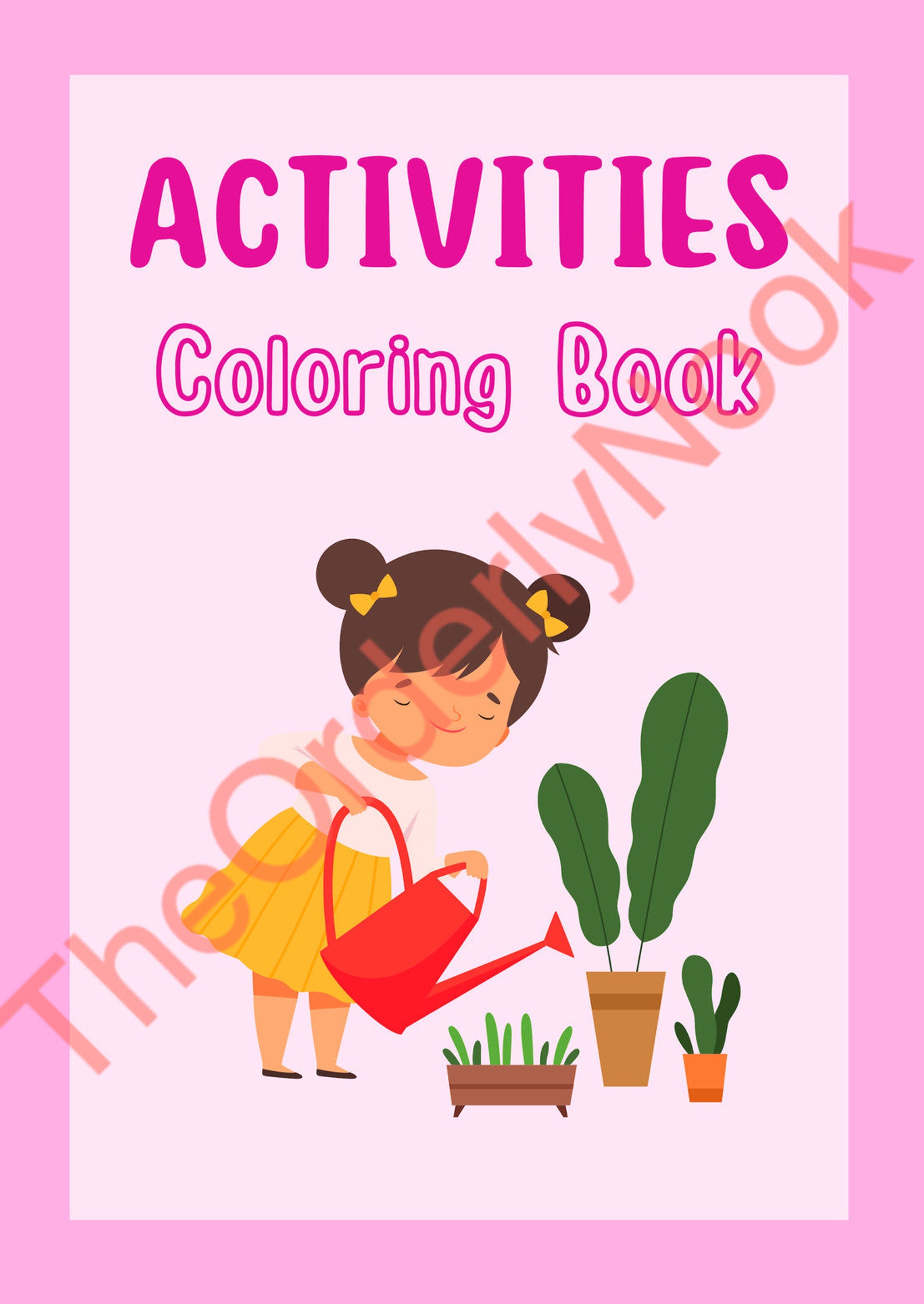 Printable Colouring Book/pdf | 8 Pages of Activities. - Etsy