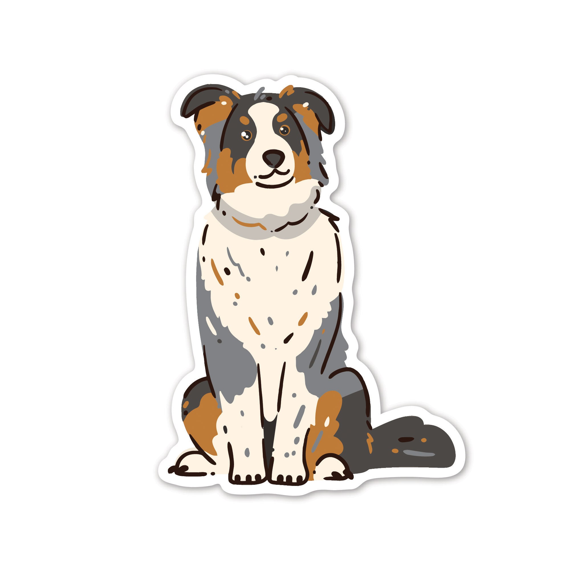 Australian Shepherd Sticker - Etsy