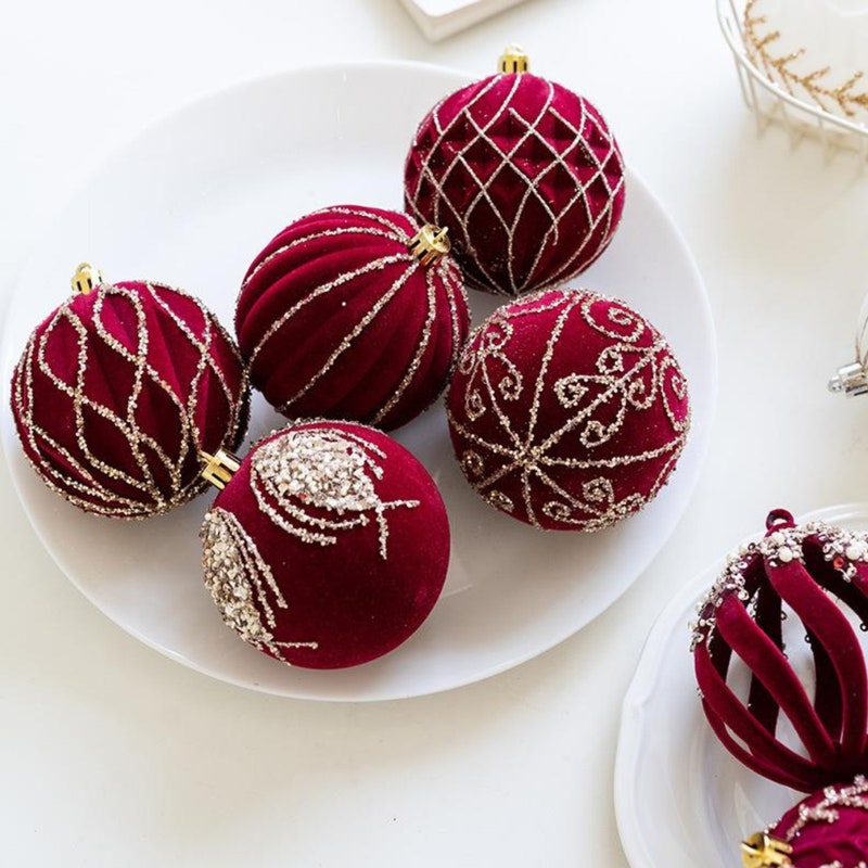 Christmas Tree Balls - Etsy