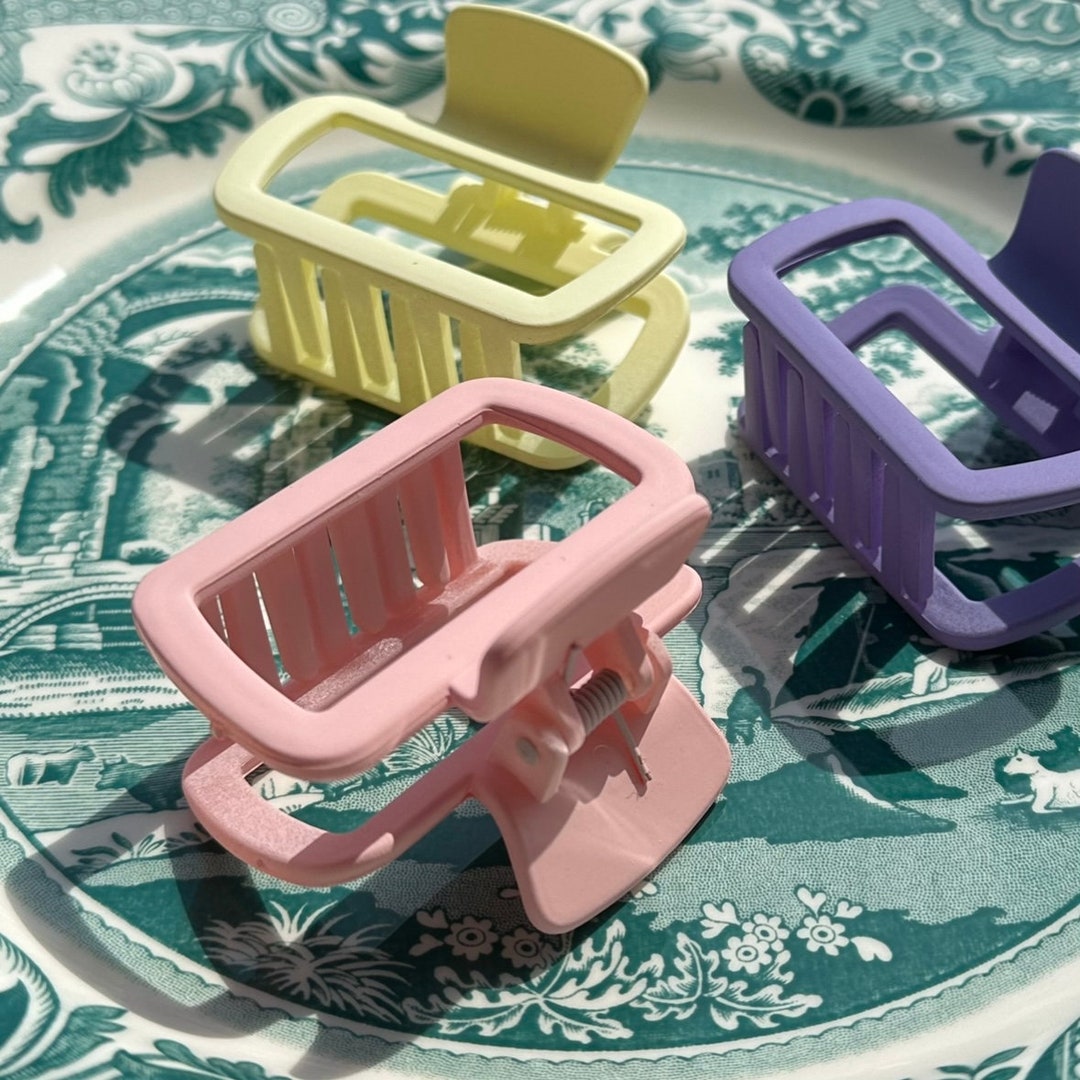 Macaron Mini Hair Claw, Cute Hair Claw, Hair Claw Clips, Hair ...