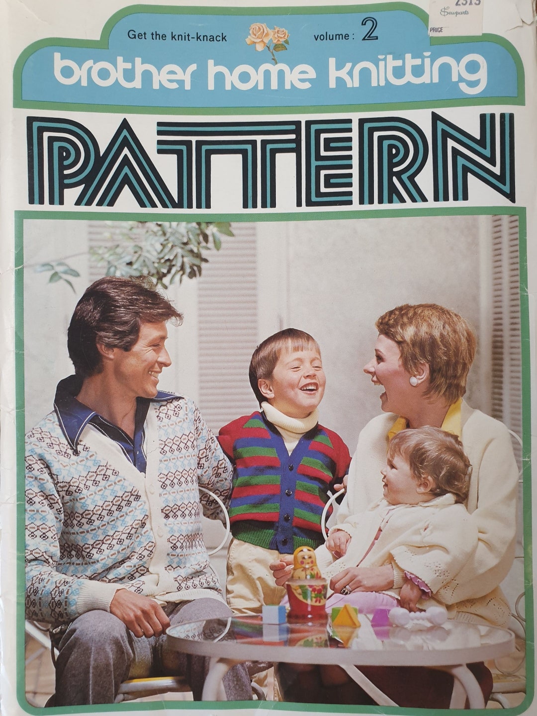 BROTHER Home Knitting Pattern: Vol.2 - Etsy