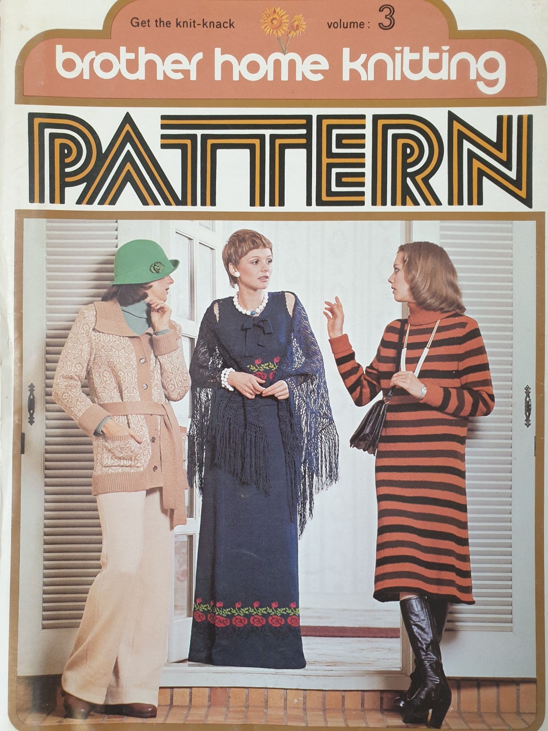 BROTHER Home Knitting Pattern: Vol.3 - Etsy