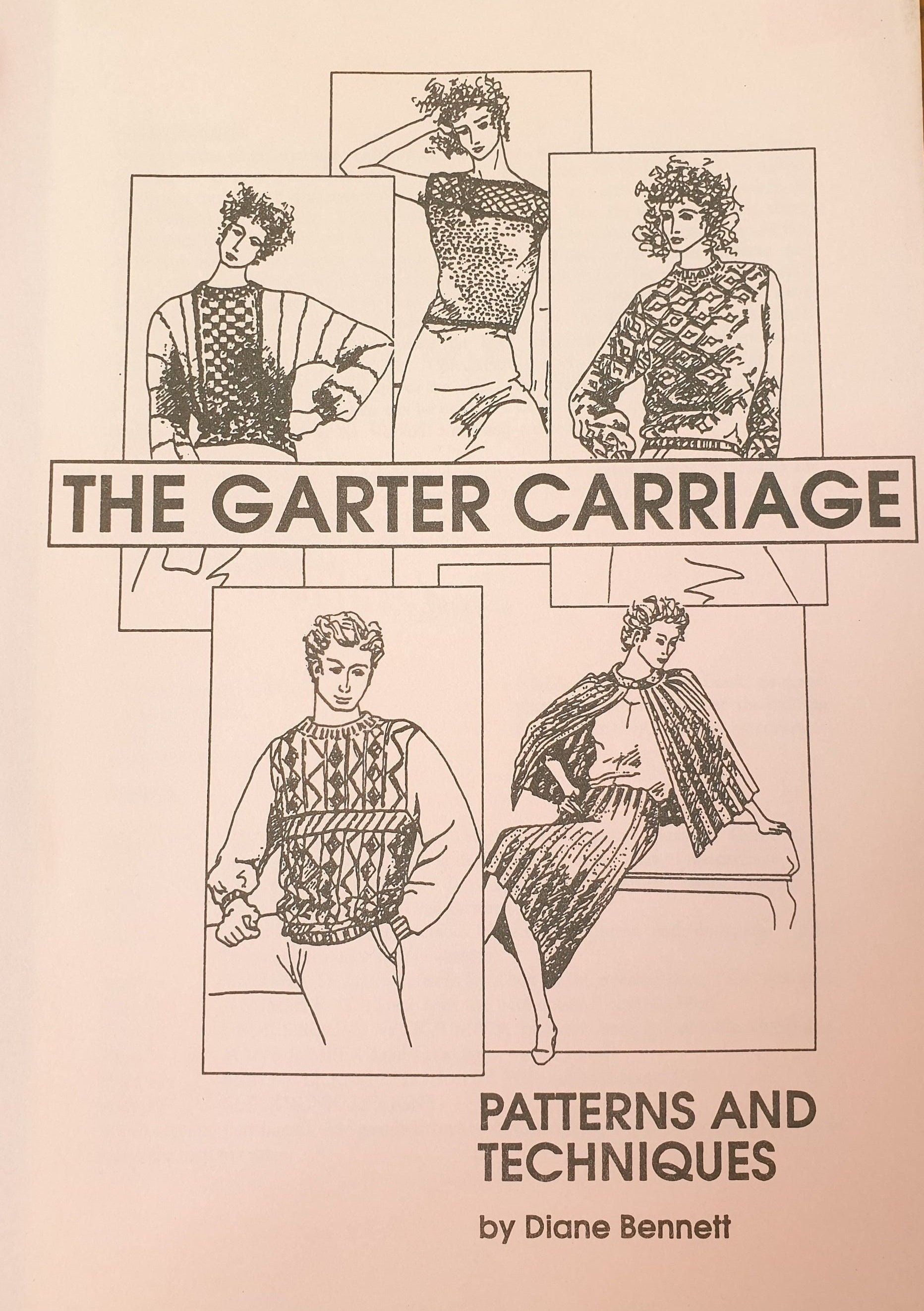 The Garter Carriage Patterns and Techniques Diane Bennett - Etsy Australia