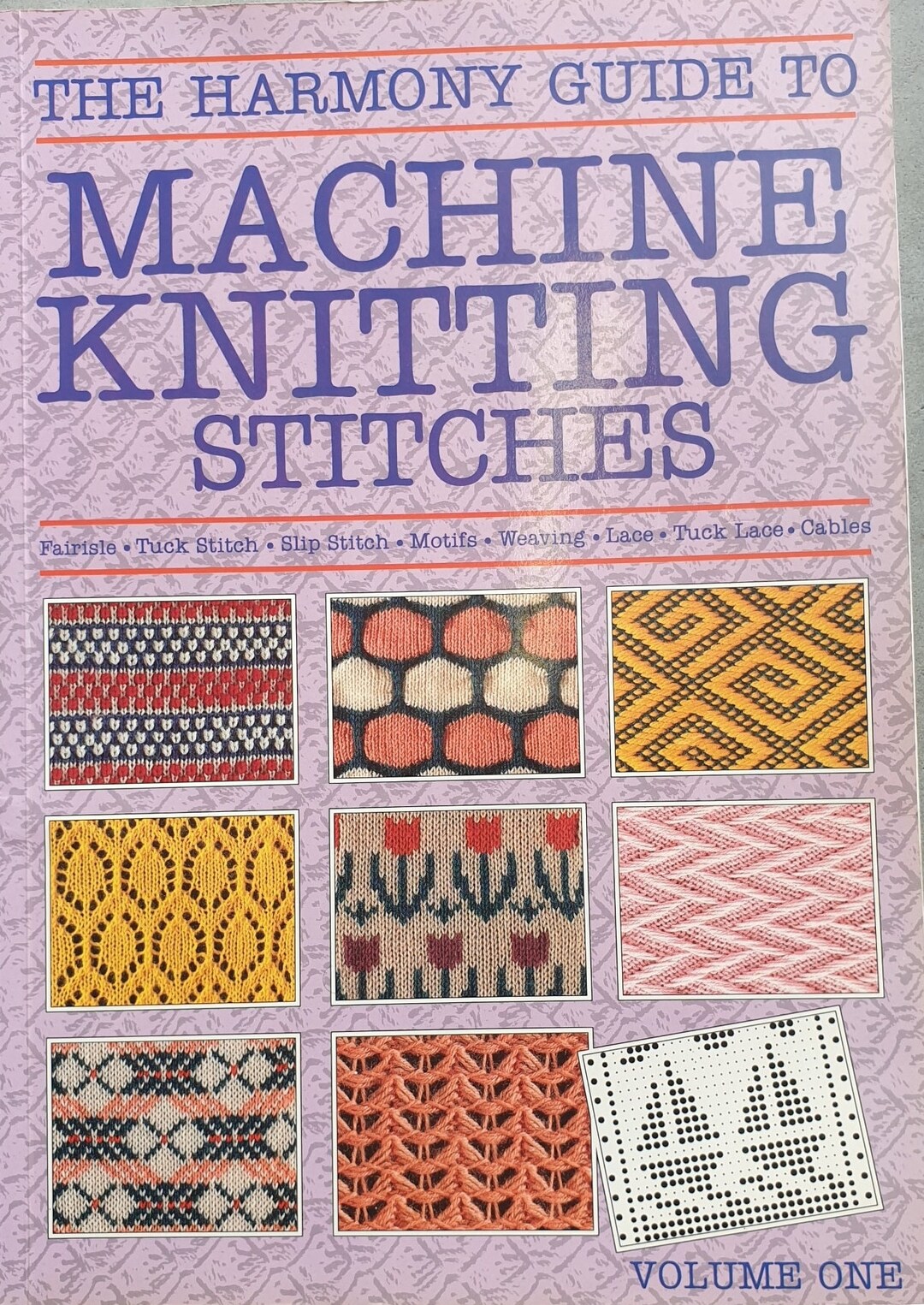 The Harmony Guide to Machine Knitting Stitches - Etsy