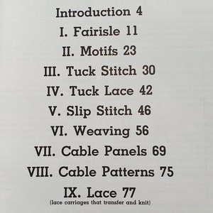 The Harmony Guide to Machine Knitting Stitches - Etsy