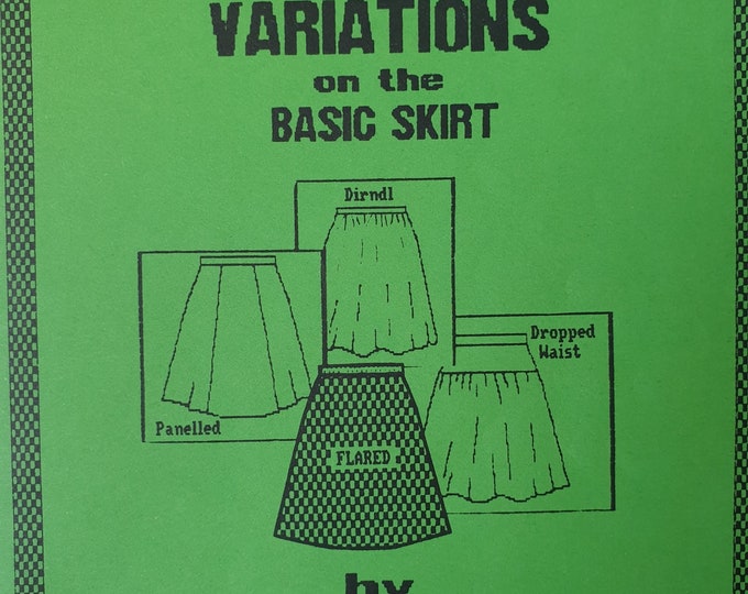 How to Design Variations on the Basic Skirt: Book 2 - Irene Krieger - Etsy