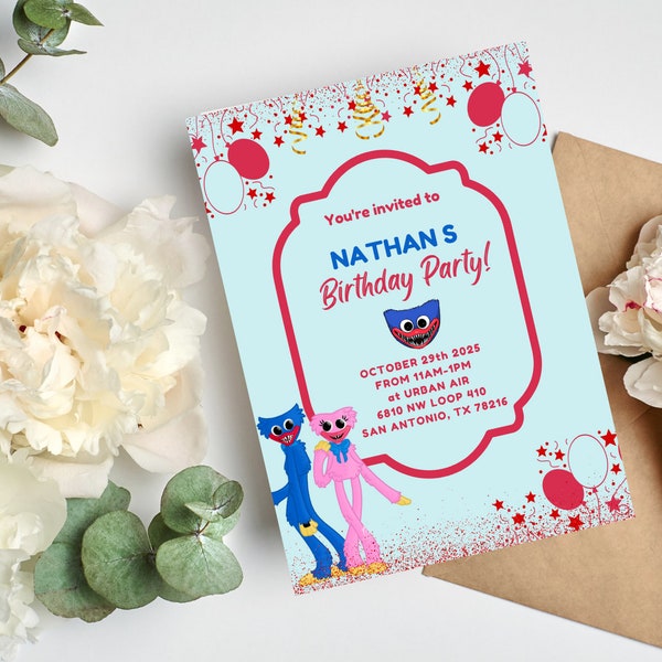 Poppy Playtime Birthday - Etsy