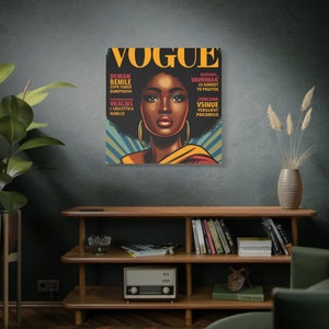 Vogue Canvas Wall Art Pop Art Vogue Fashion Canvas Wall Hanging ...