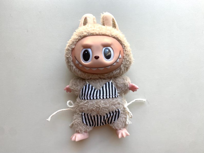 Pool Fun for Labubu Handmade Bikini for 17cm Labubu Doll - Etsy