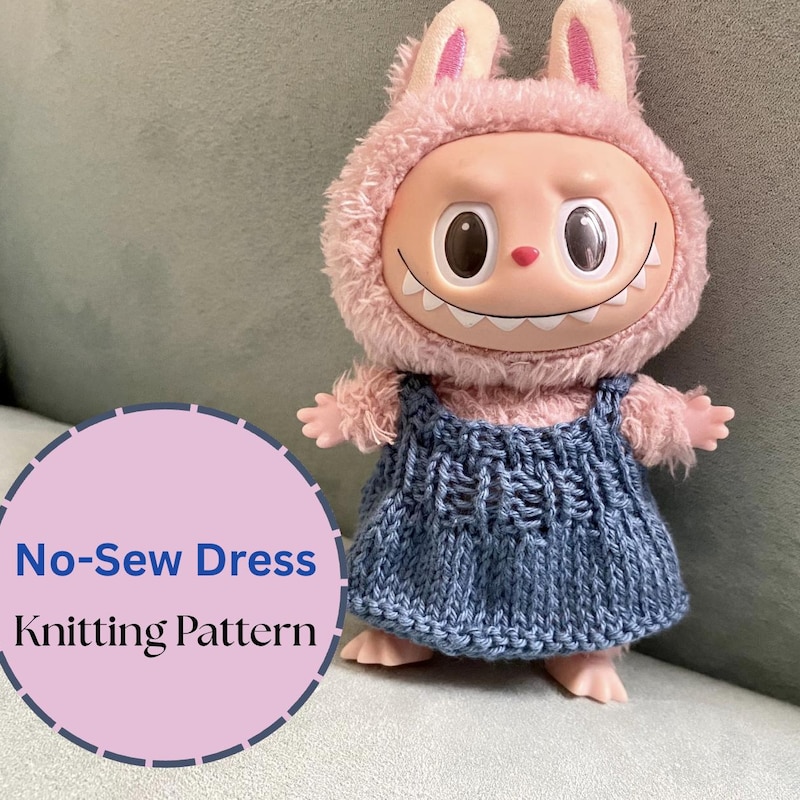 Labubu Dress Knitting - Etsy