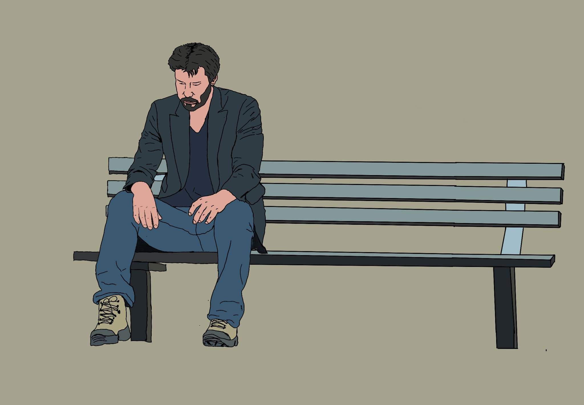 Sad Keanu Figure