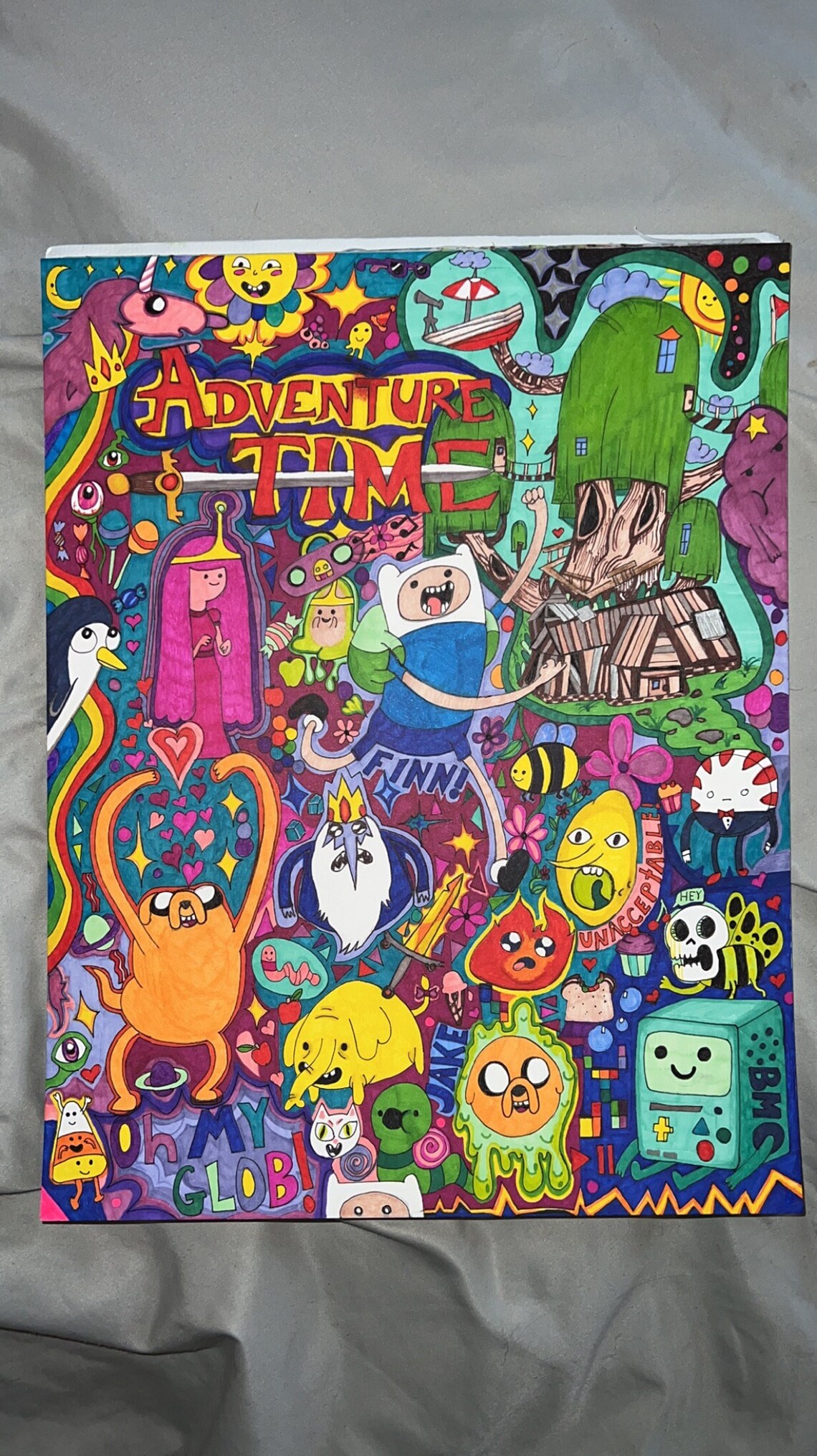 Adventure Time Poster - Etsy