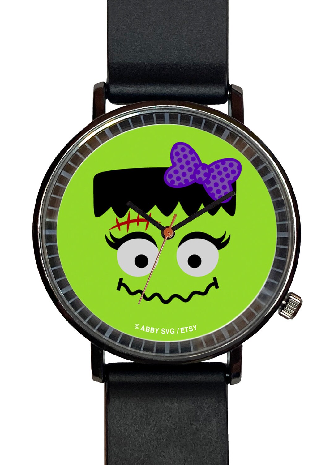 Halloween Cute Girl Frankenstein Monster Novelty Souvenir Fashion Watch ...