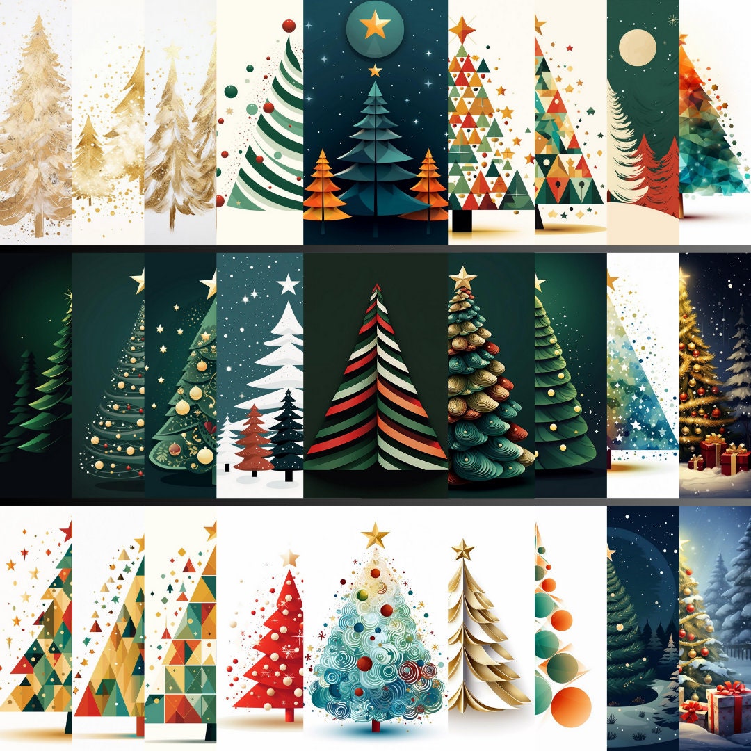 150 Printable Christmas Cards Printable Greeting Cards - Etsy