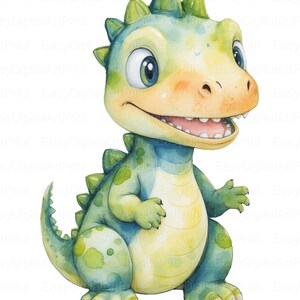 181 PNG Baby Dinosaur Images, Printable Watercolor, Dinosaurs ...